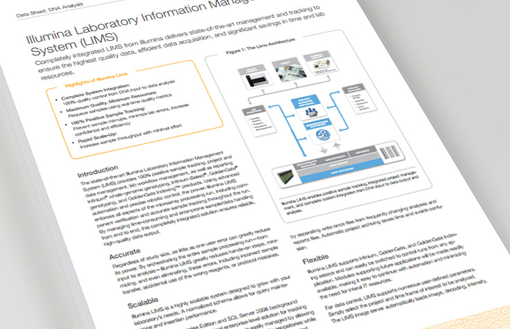 Illumina Array LIMS